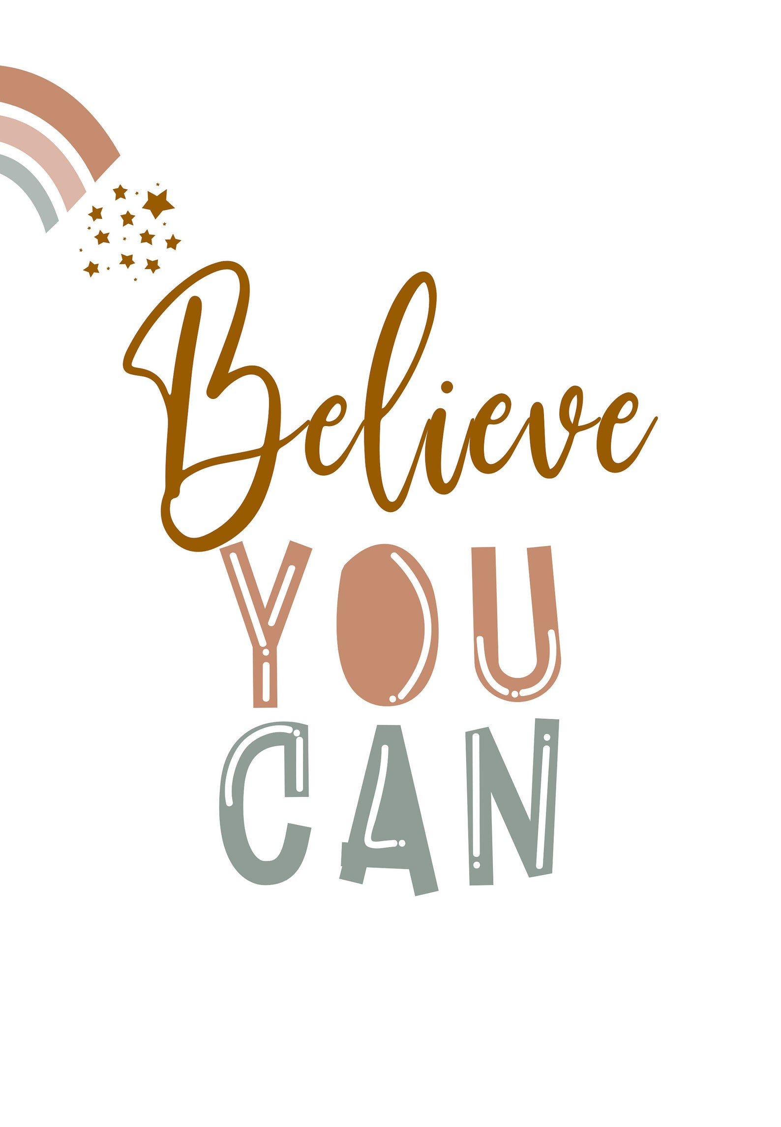 Inspirational Classroom Posters Bundle Boho Rainbow Classroom - Etsy