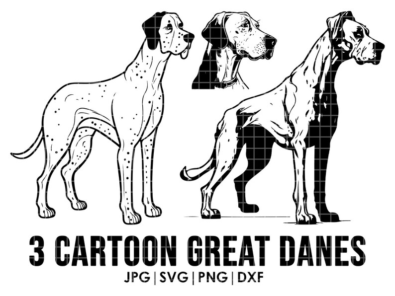 26 - Great danes Svg Bundle| Dog Svg Files for Cricut| Peeking Dog ...