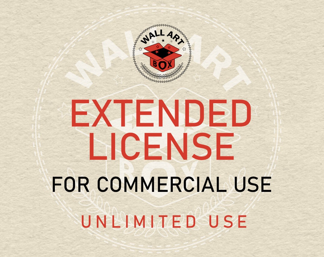 EXTENDED COMMERCIAL License Use for One Listing for One Person for ...