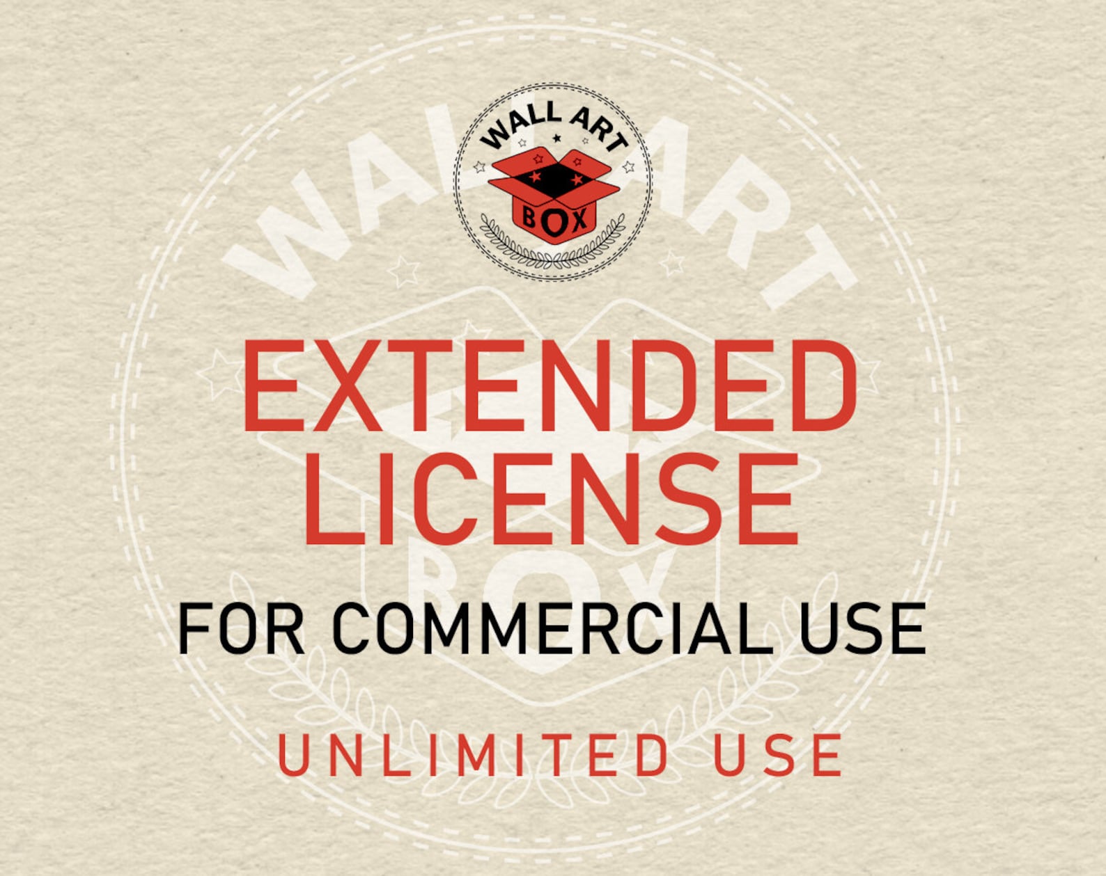EXTENDED COMMERCIAL License Use for One Listing for One Person for ...