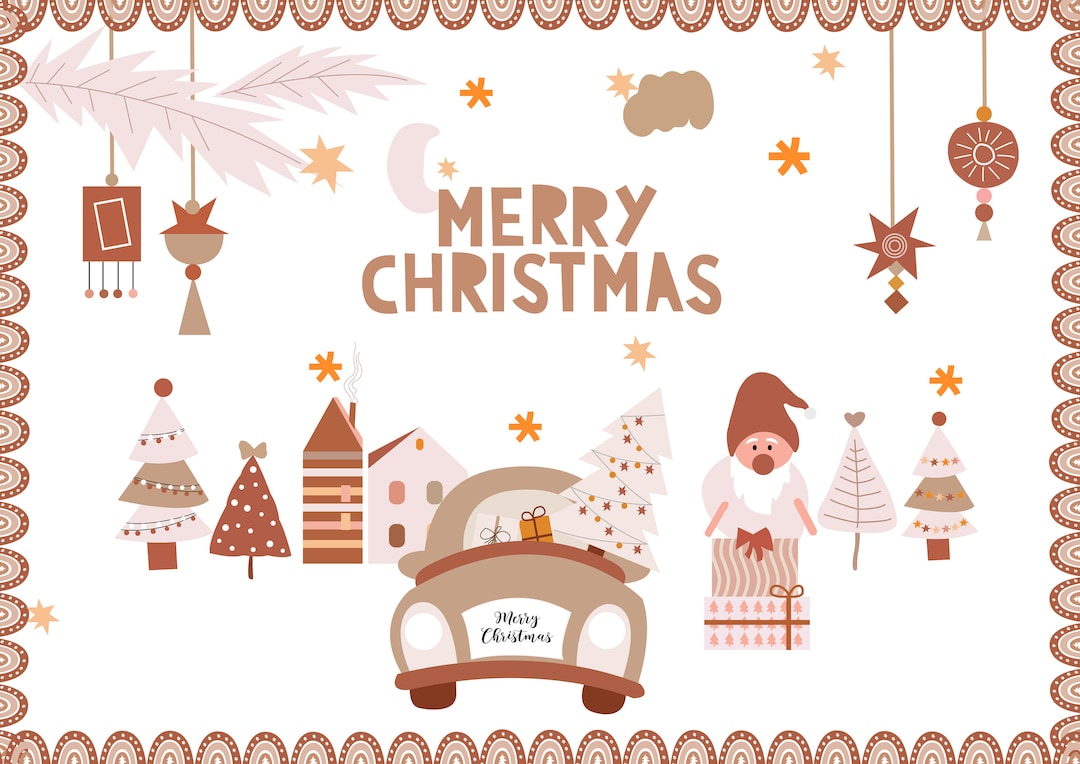 Christmas Cheer Bulletin Board, Classroom Door Decor, Easy Holiday ...