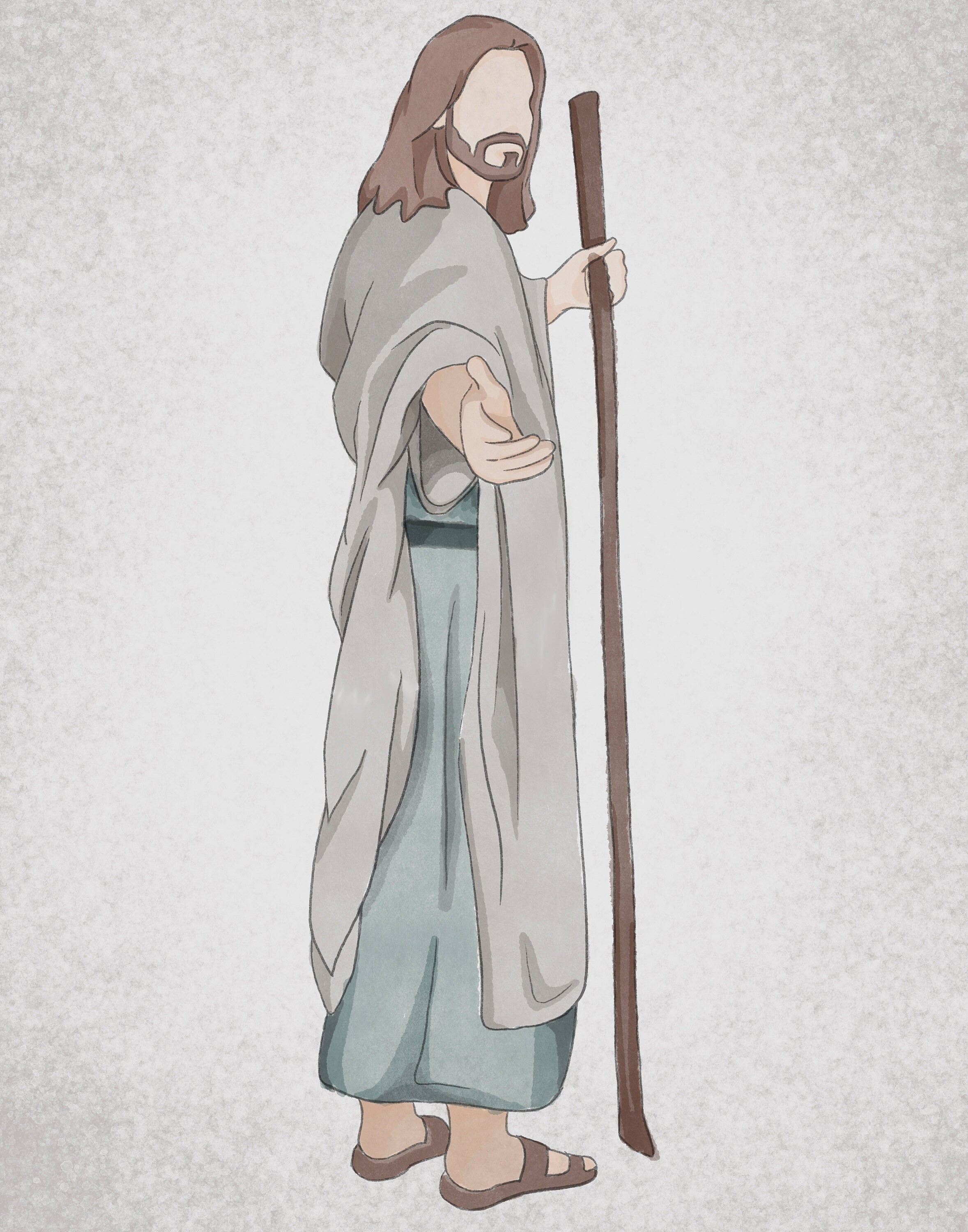 Christ's Embrace| Jesus Portrait| Jesus Painting| Jesus Print| Jesus ...
