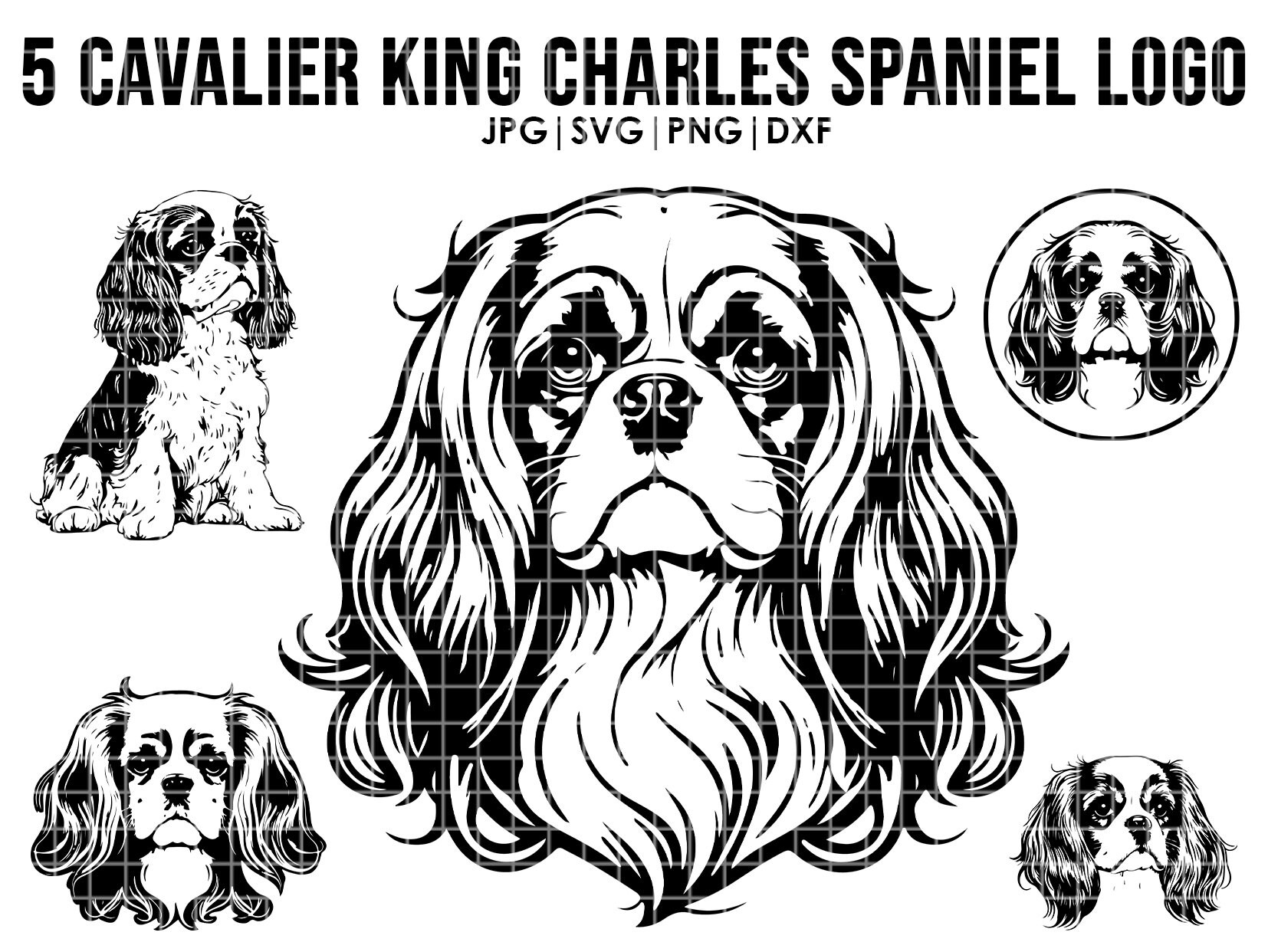 31 Cavalier king charles spaniels Svg Bundle| Svg, Cricut| Peeking Dog ...