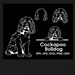 Cockapoo-bulldog Dog Head, Full Body, Peeking, Dog Ear, Files Cricut ...