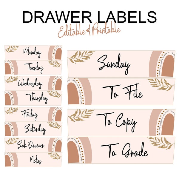 Teacher Trolley Cart Labels - Etsy