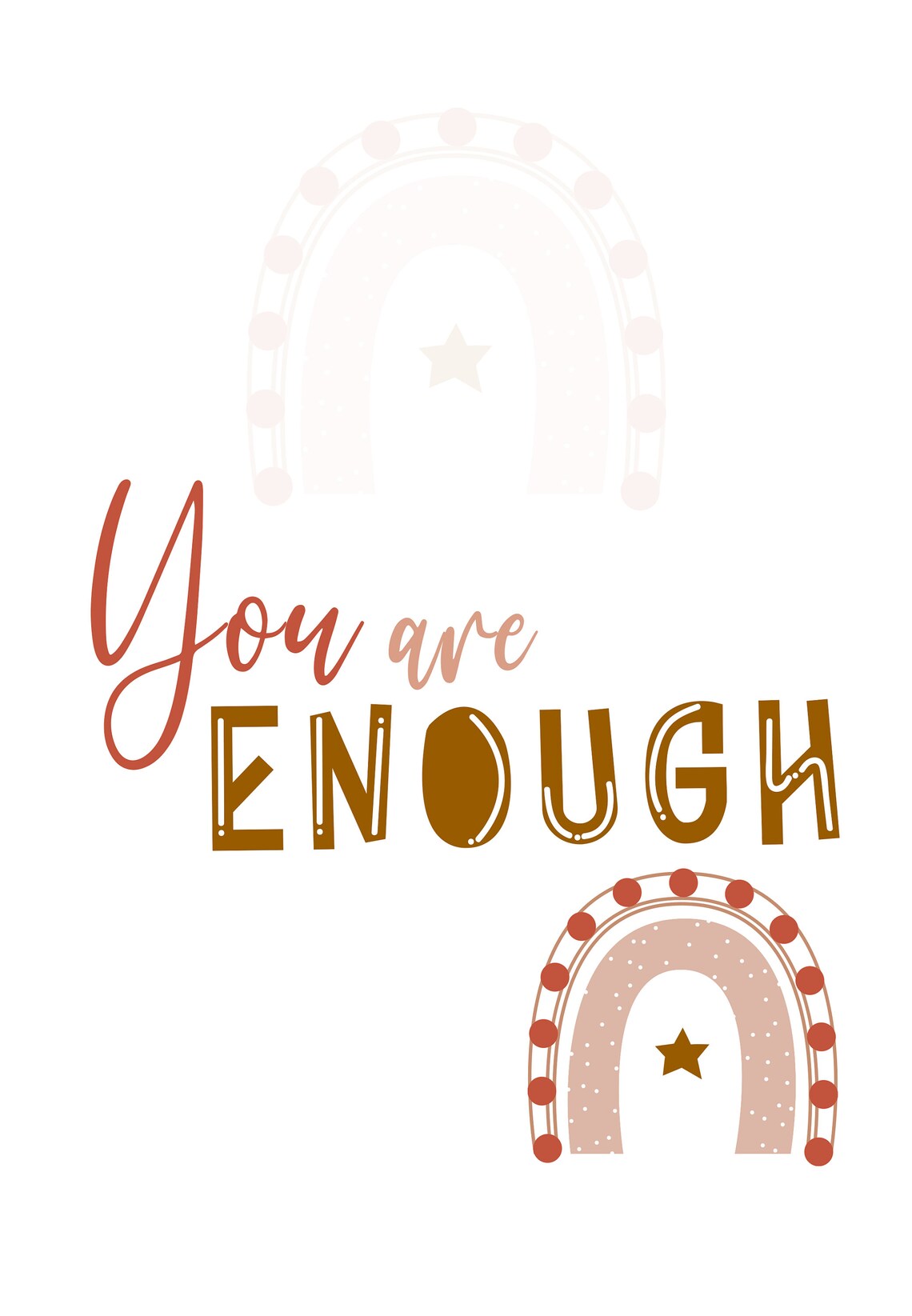 Inspirational Classroom Posters Bundle Boho Rainbow Classroom - Etsy