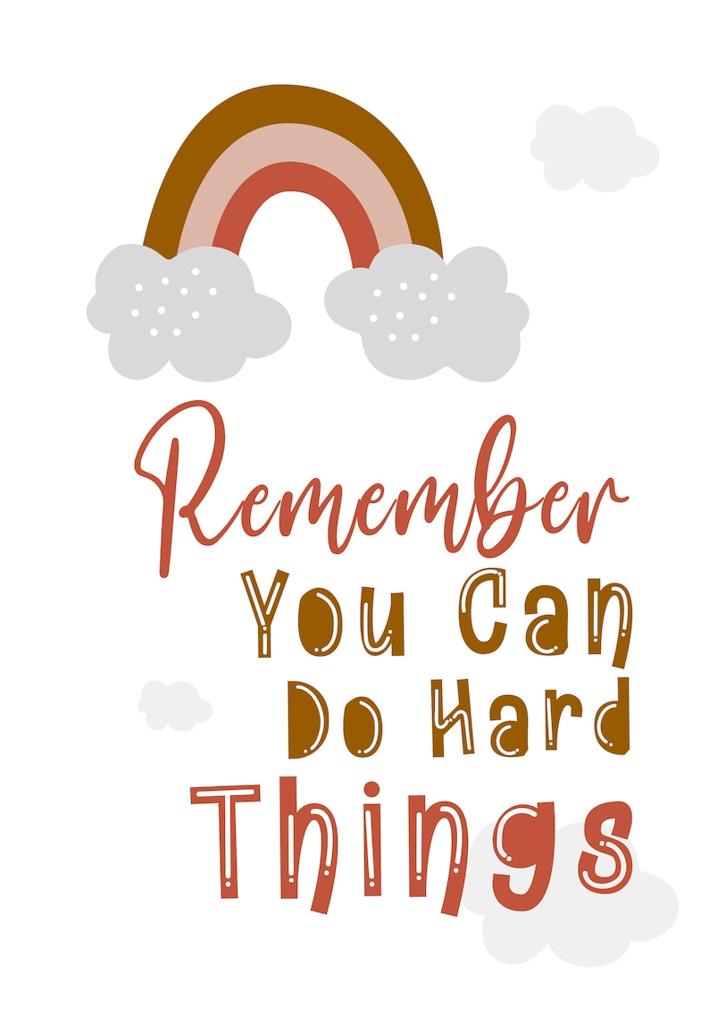 Inspirational Classroom Posters Bundle Boho Rainbow Classroom - Etsy