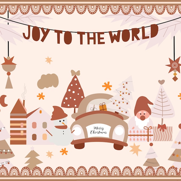 Christmas Bulletin Boards - Etsy