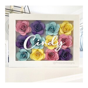 Full Frame Flower Box Birthday Gift, Anniversary Gift, Valentines Day ...