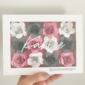 Full Frame Flower Box Birthday Gift, Anniversary Gift, Valentines Day ...