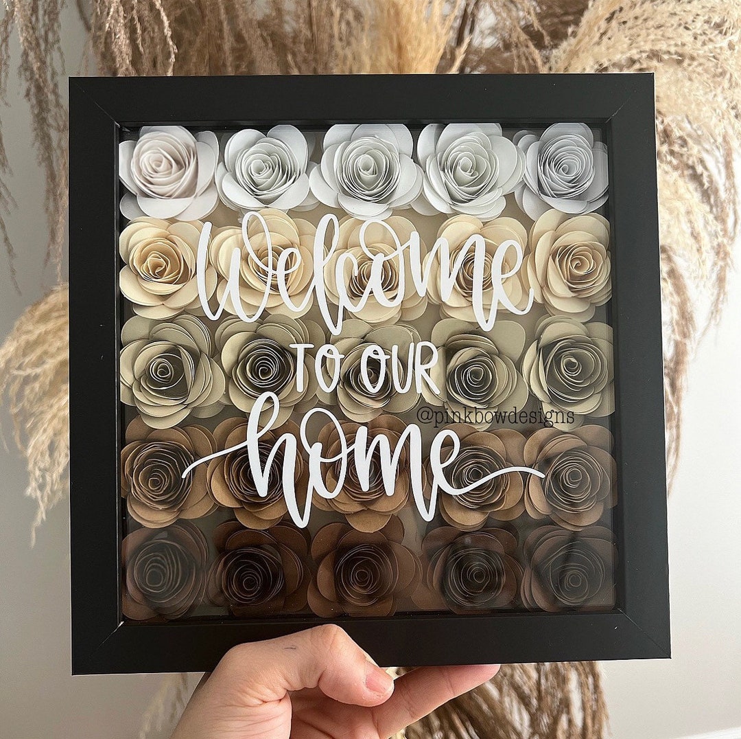 Full Frame Flower Box Birthday Gift, Anniversary Gift, Valentines Day ...