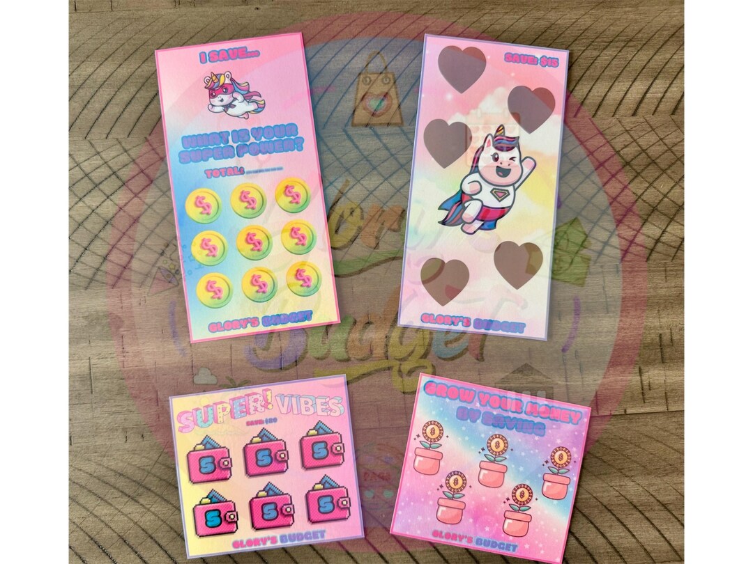 Super Power Saving Challenges - Etsy