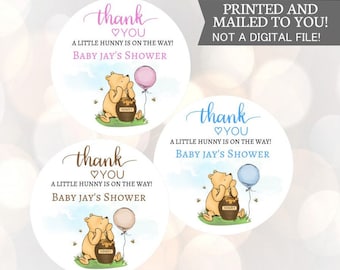Hunny is on the Way Stickers Baby Shower Birthday Honey - Etsy