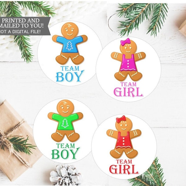Gingerbread Gender Reveal - Etsy