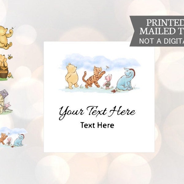 Eeyore Thank You Stickers - Etsy