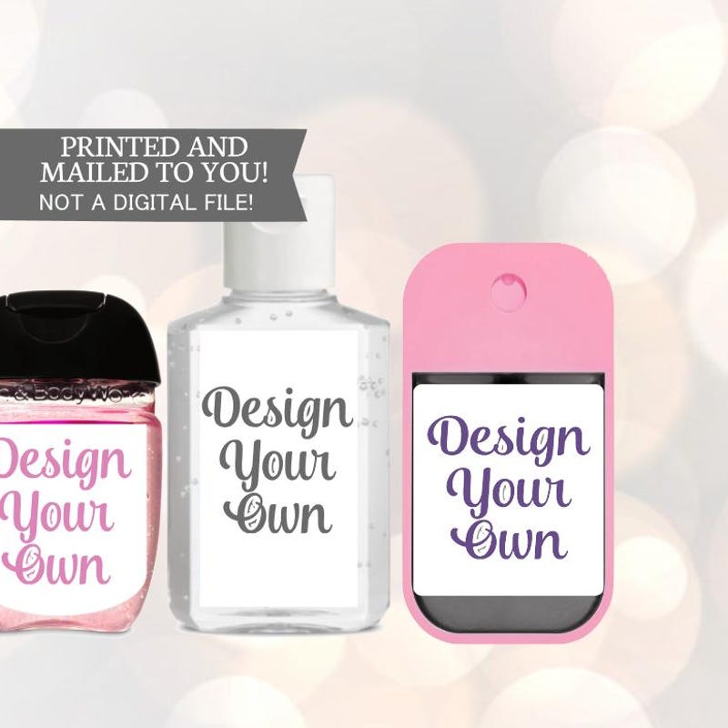Personalized Hand Sanitizers - Etsy