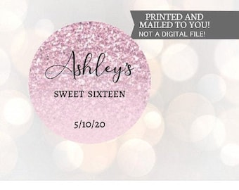 Sweet 16 Stickers | Etsy