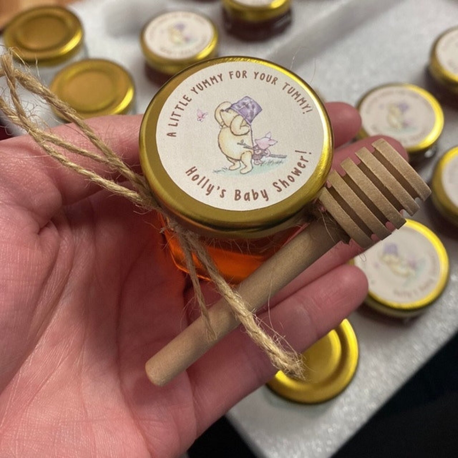 Winnie the Pooh A Little HUNNY is on the Way Stickers Baby - Etsy