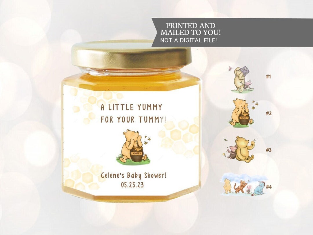 Honey Jars Winnie the Pooh, A Little Yummy for Your Tummy , Stickers ...