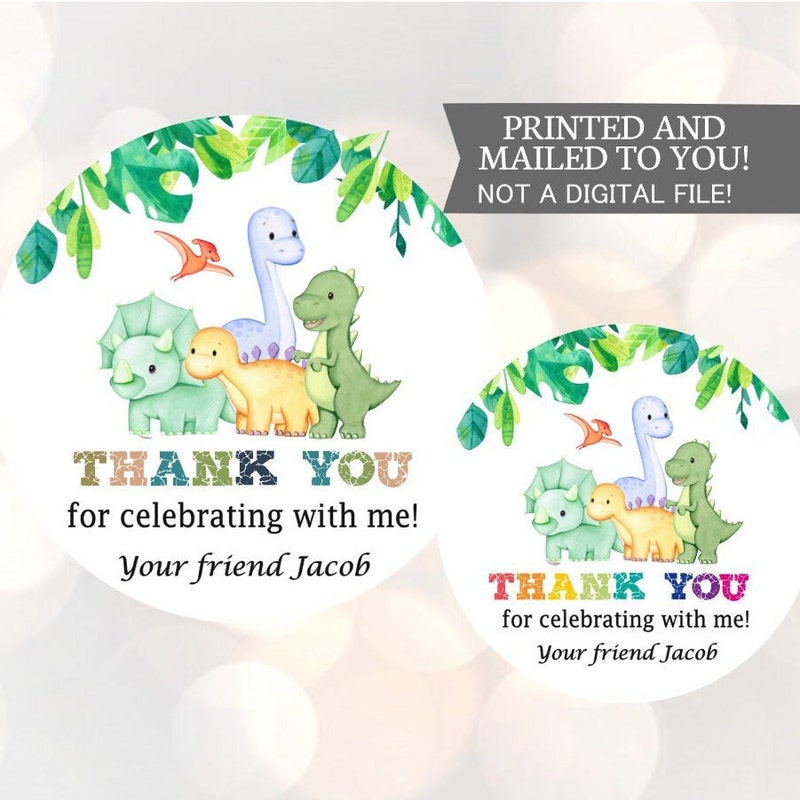 Thank You Stickers - Etsy