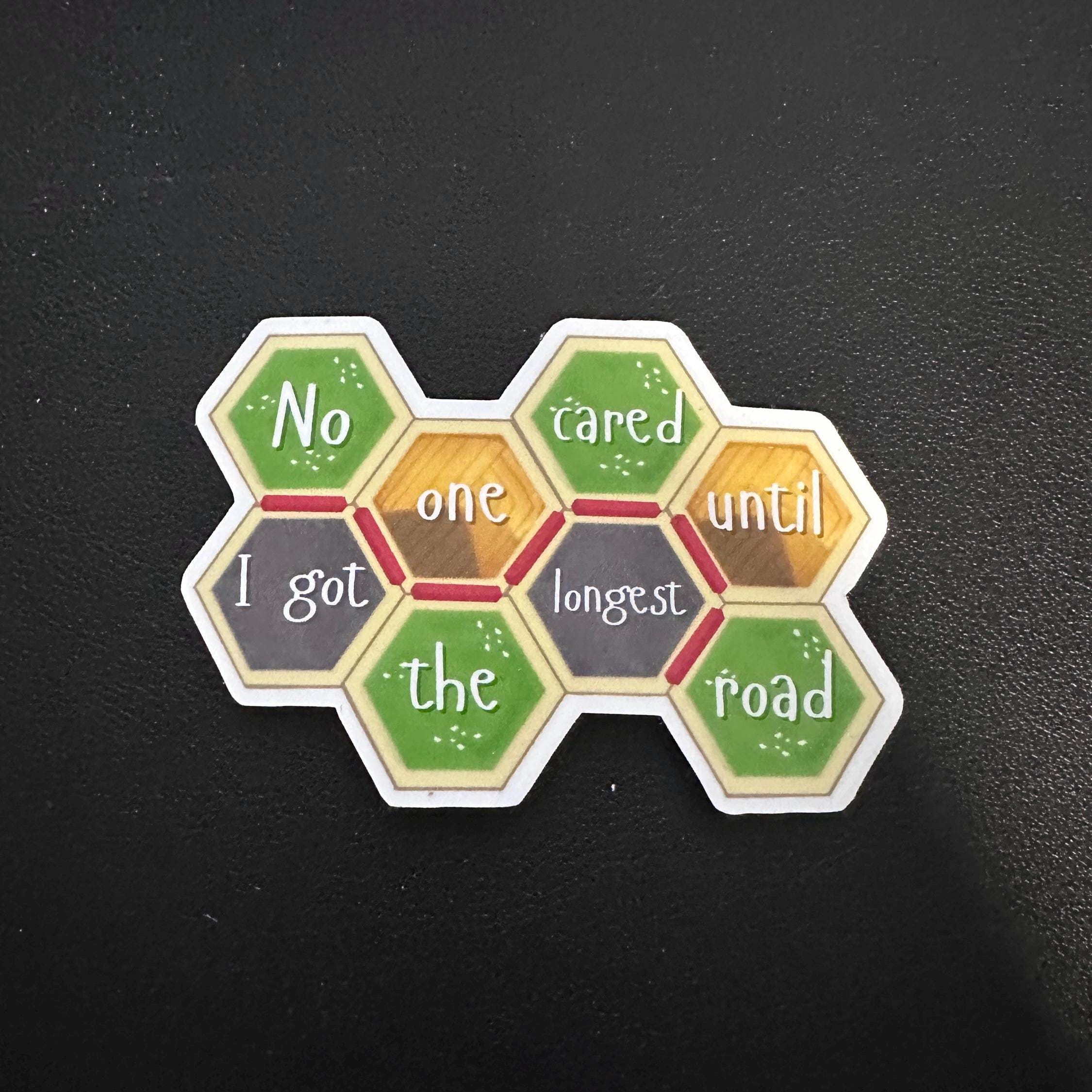 Catan Stickers Bundle 5 Stickers Funny Catan Board Game Sticker Durable ...