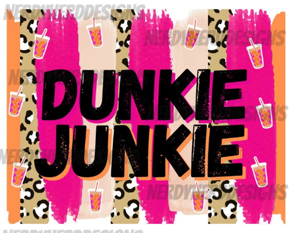 Dunkie Junkie PNG Descargar Instantánea PNG SVG | Etsy