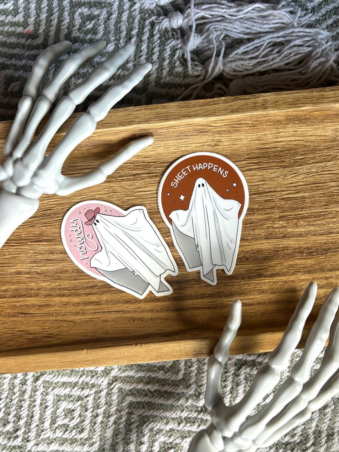 Ghost Sticker Pack | Cute Ghost Stickers | Spooky Sticker Pack - Etsy
