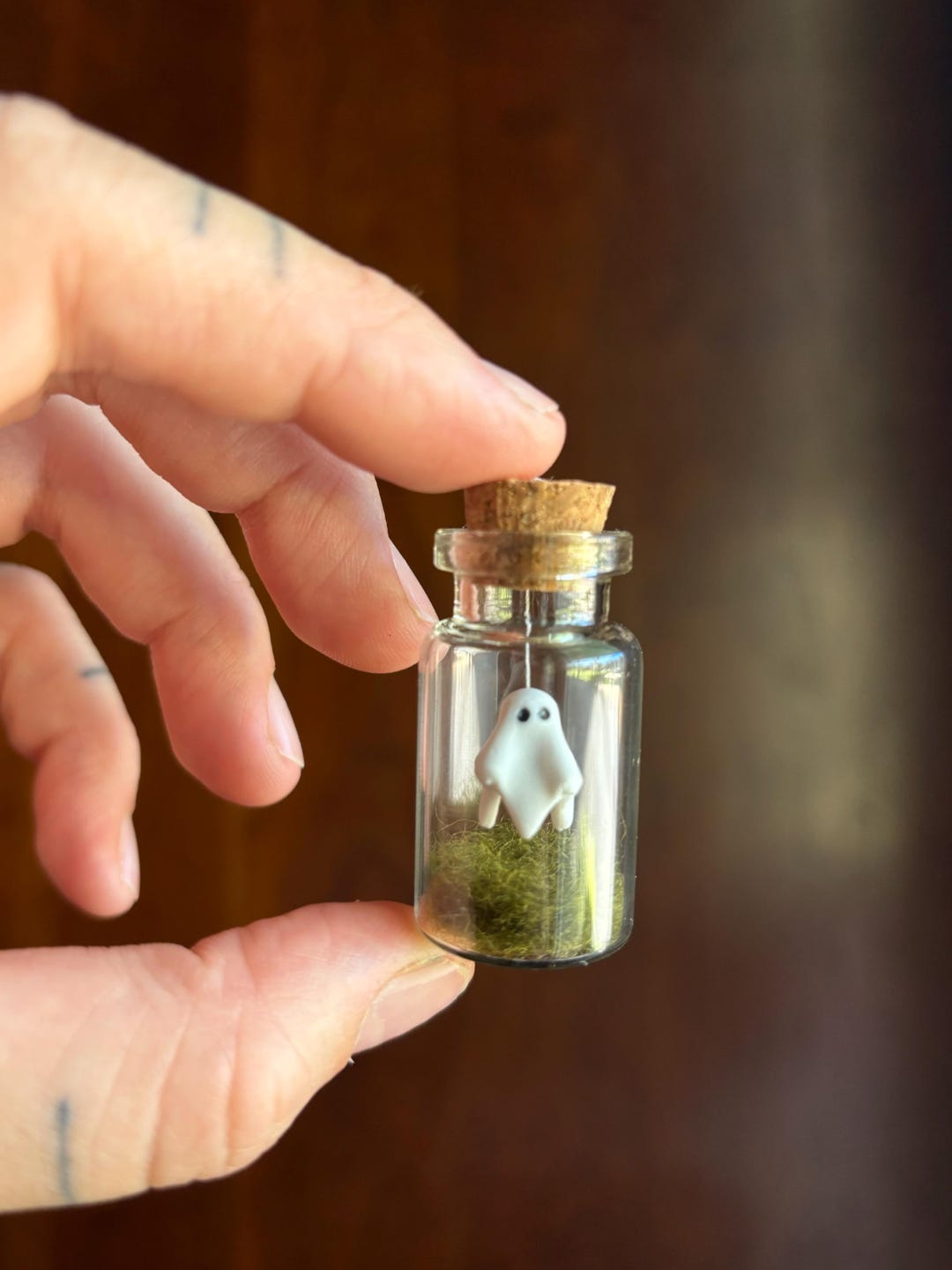 Ghost in a Jar | Mini Ghost Jar | Ghost Pet - Etsy