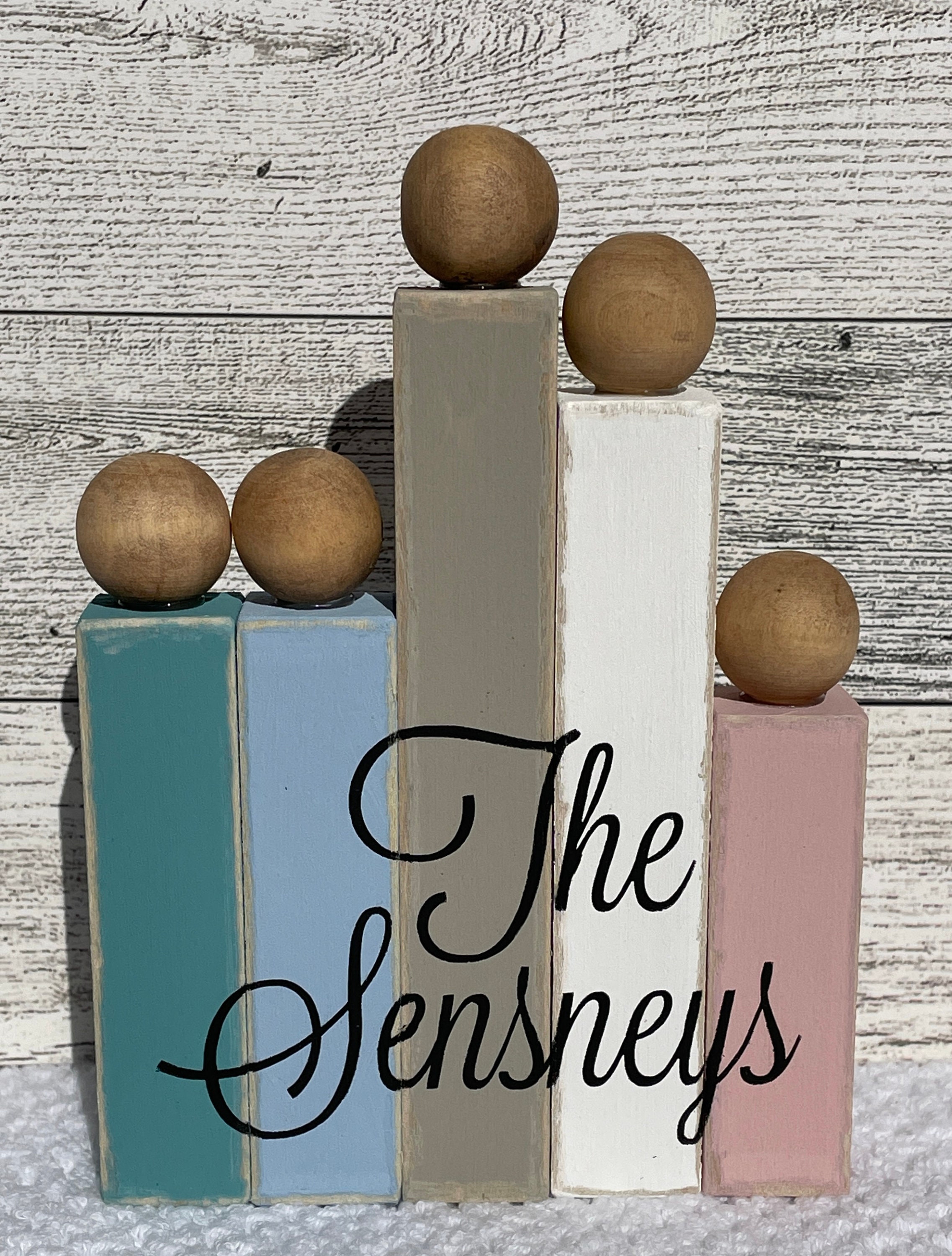 Personalized Custom Wooden Family Decor - Etsy