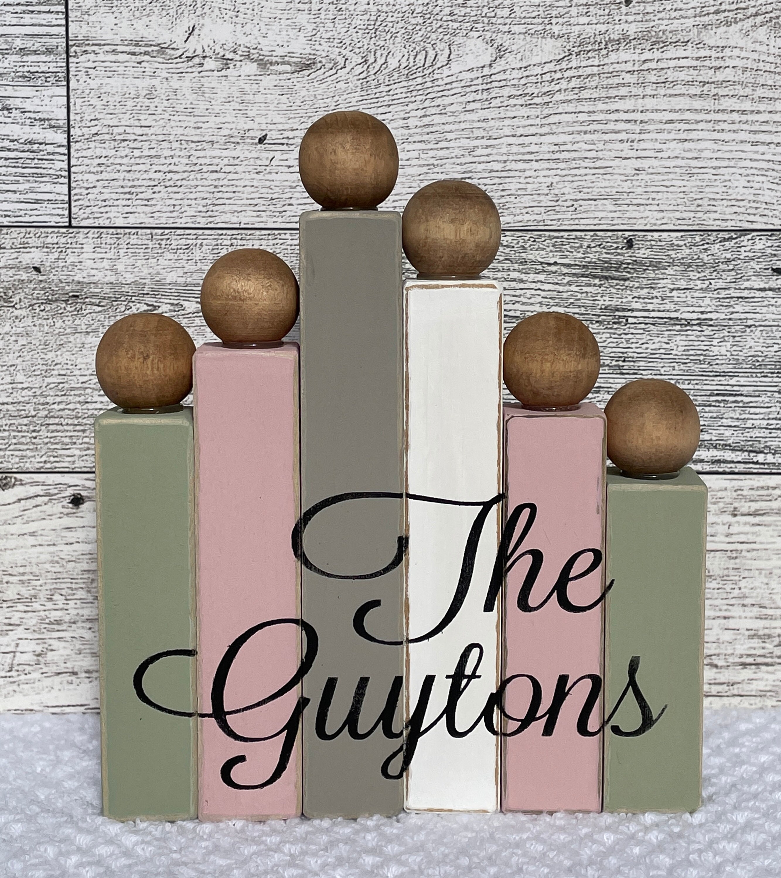 Personalized Custom Wooden Family Decor - Etsy