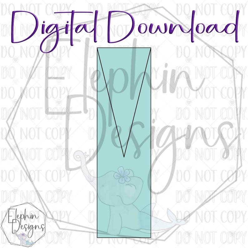 V Split Pen Template SVG Cut File ***DIGITAL DOWNLOAD*** - Etsy