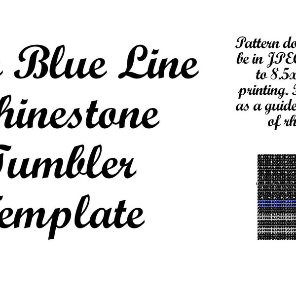 Blue Rhinestone Tumbler - Etsy