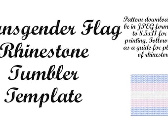 Flag Rhinestone Template - Etsy