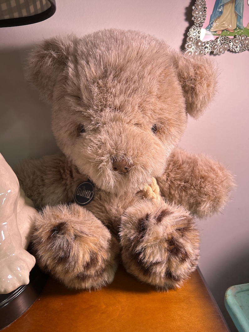 Beautiful and Rare GUND Bear Plush New - Etsy