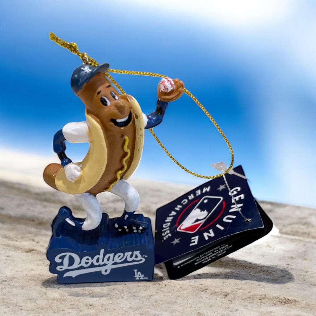Los Angeles Dodgers - Mascot Statue Ornament - Etsy