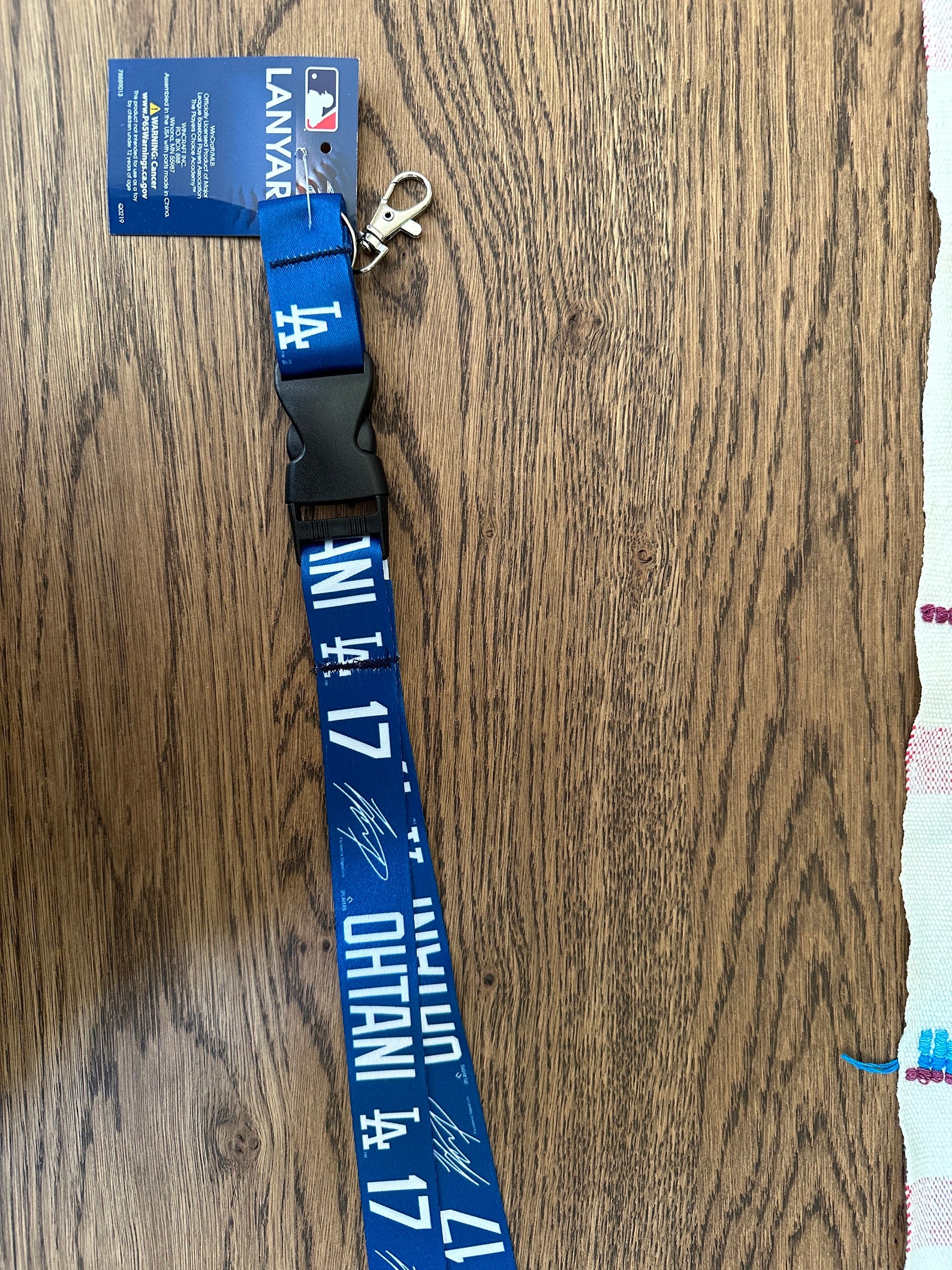 Ohtani Dodgers Lanyard- Badge Holder - Etsy