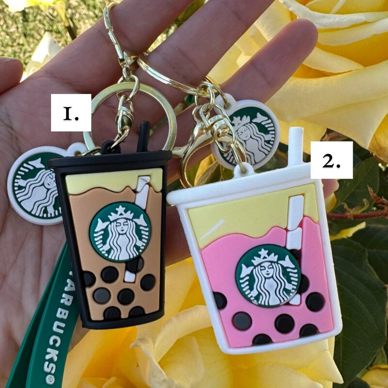 Starbucks Keychain - Etsy