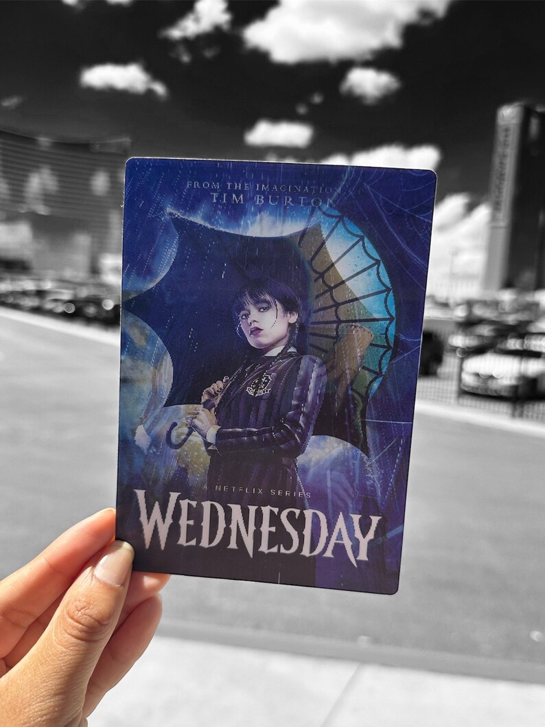 Wednesday 3D Sticker- Decal - Etsy