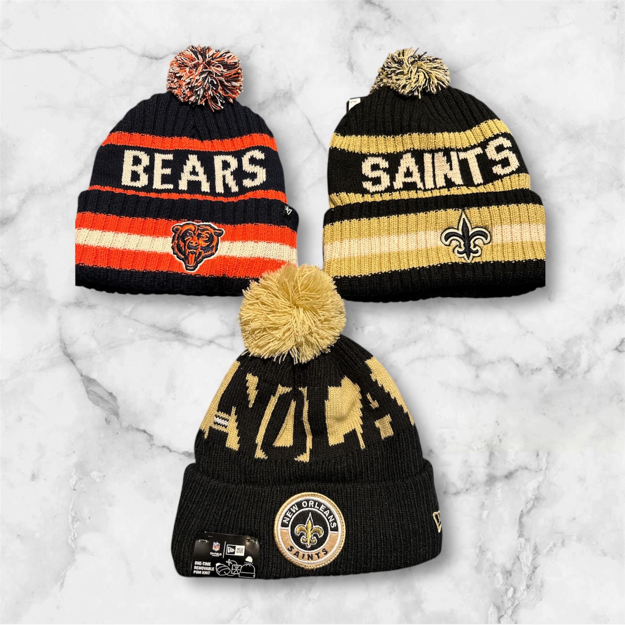 Bears- Saints Beanies - Etsy