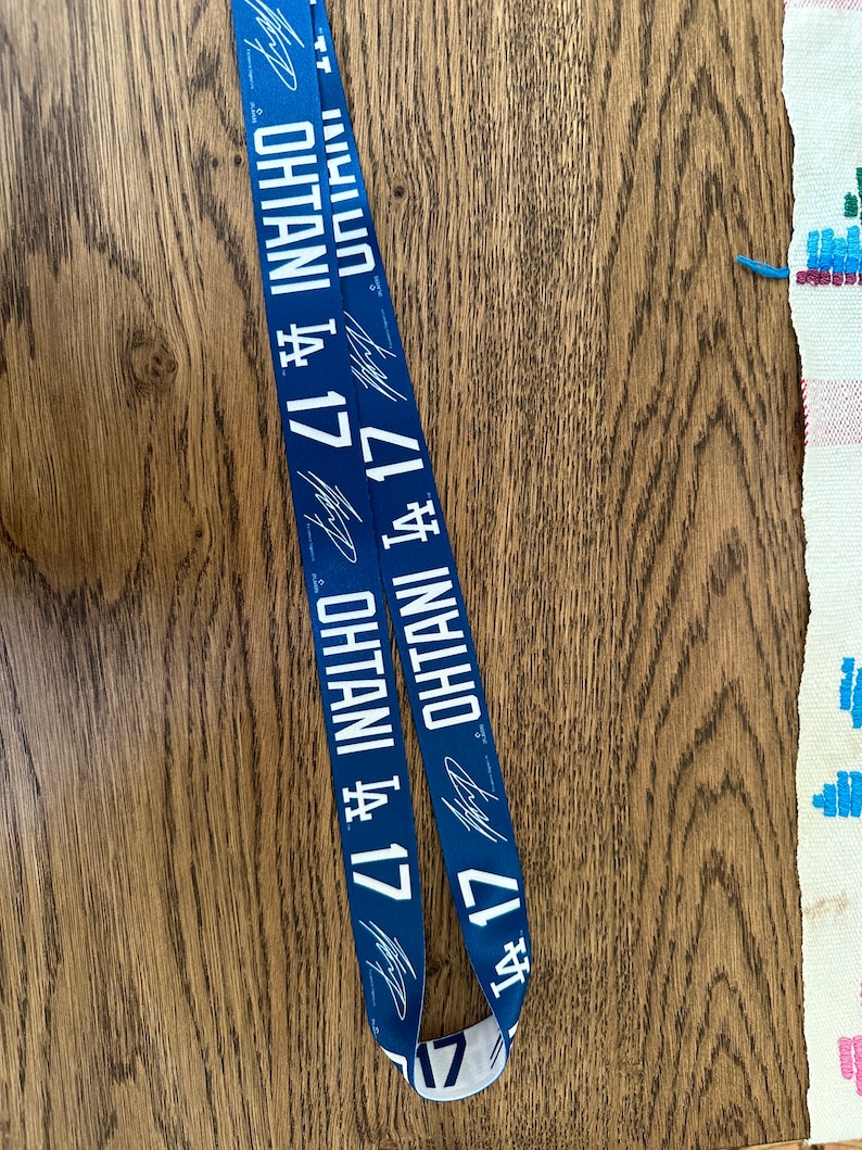 Ohtani Dodgers Lanyard- Badge Holder - Etsy