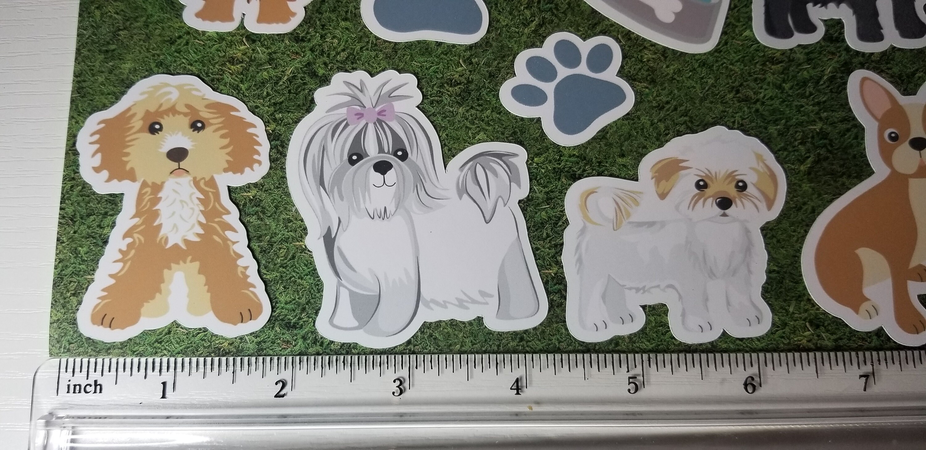 Assorted Small Dog Stickers 14 Pack | Etsy