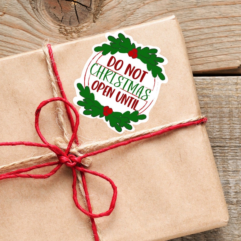 Do Not Open Until Christmas - Etsy