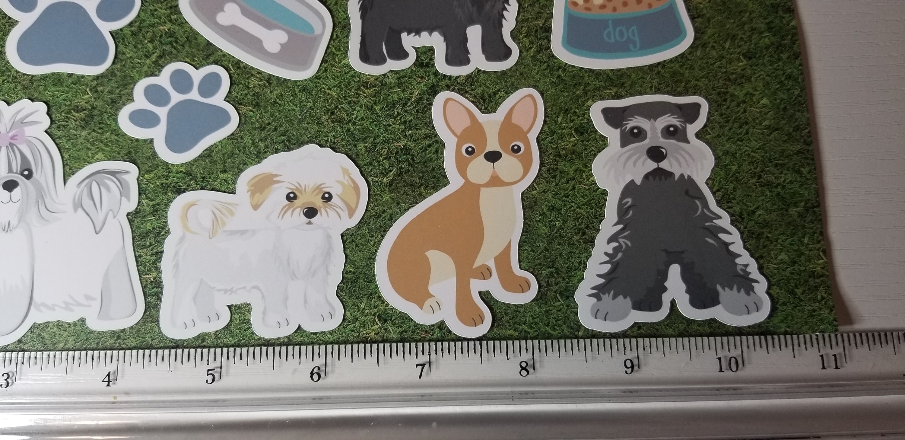 Assorted Small Dog Stickers 14 Pack | Etsy