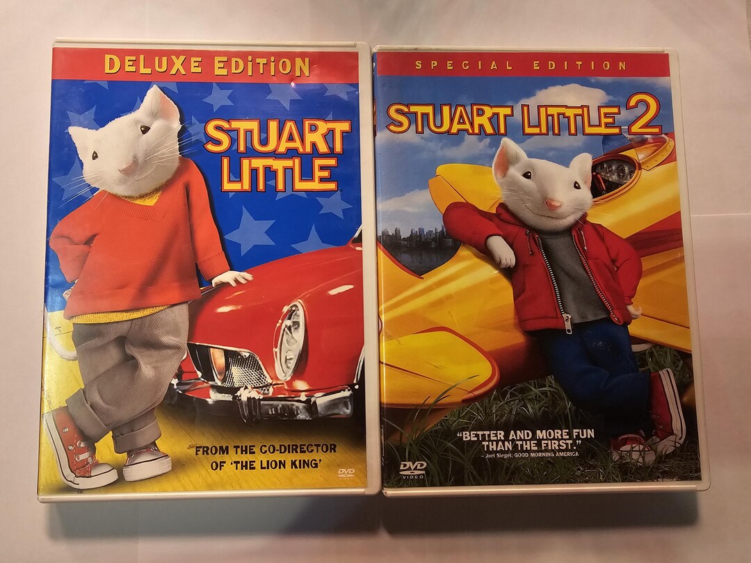 Stuart Little 1 & 2 Dvds Movies - Etsy