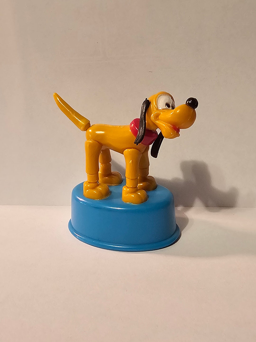 DISNEY Pluto Push up Puppet Vintage 1977 Gabriel Products - Etsy