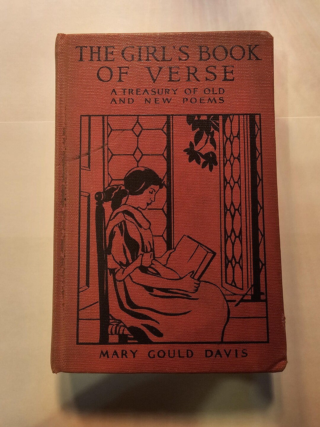 The Girls Book of Verse Vintage Book | Collectable Book | Unique Decor ...
