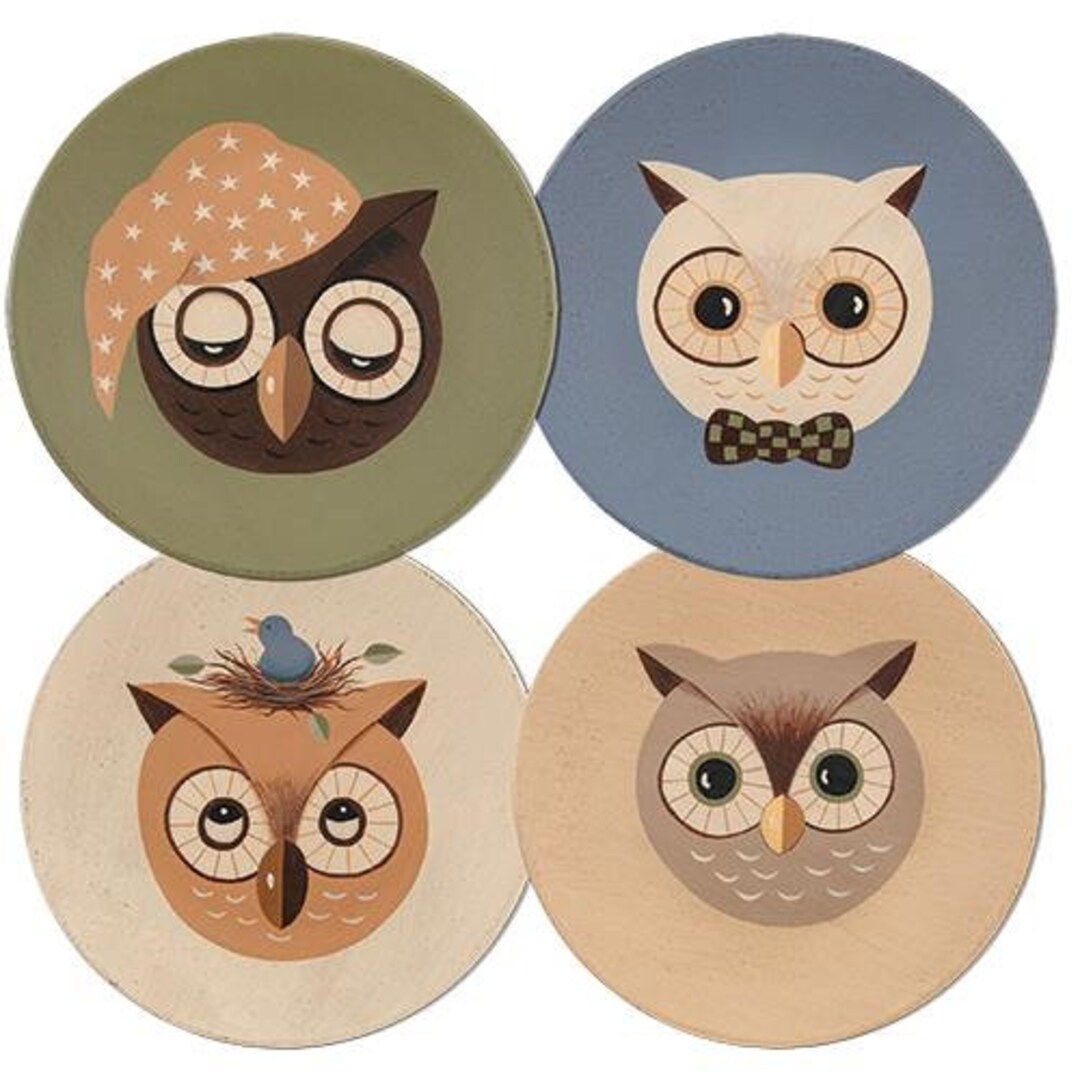 Owl Head Plates for Décor - Etsy
