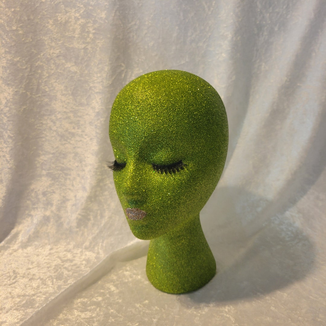 Female Styrofoam Mannequin Head Display Stand Wig Stand Hat Stand ...