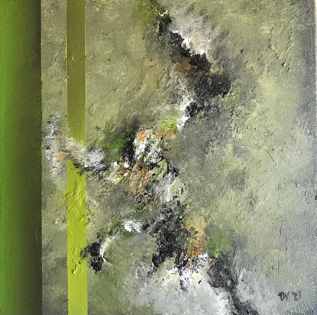 Frankenstein/ Abstract Painting - Etsy