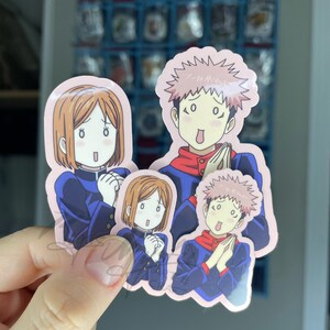 JJK Stickers - Yuji Nobara Megumi Stickers - Anime Kawaii Stickers ...
